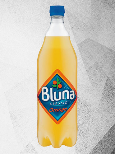 Bluna Classic Orange PET 9x1,0L • Getränkeservice München
